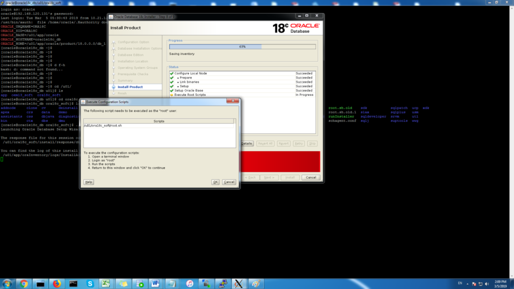 Mir Sayeed Hassan Oracle Blog Blog Archive Instal And Create Oracle 18c 183 On Oracle Linux