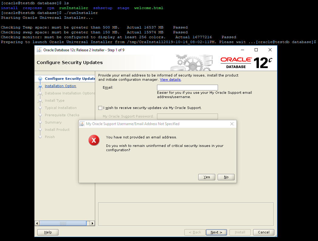 Mir Sayeed Hassan Oracle Blog Blog Archive How To Install The Oracle 12c Software Only On