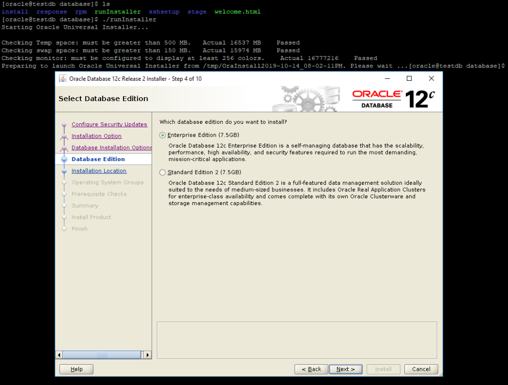 Mir Sayeed Hassan Oracle Blog Blog Archive How To Install The Oracle 12c Software Only On
