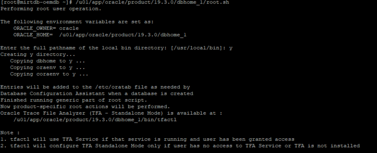 Mir Sayeed Hassan Oracle Blog Blog Archive Install Oracle 19c Database Software Only On